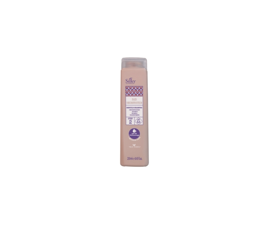 Silky Reconstruction Rebuild Shampoo STEP 2 |500ml - Rapple Products