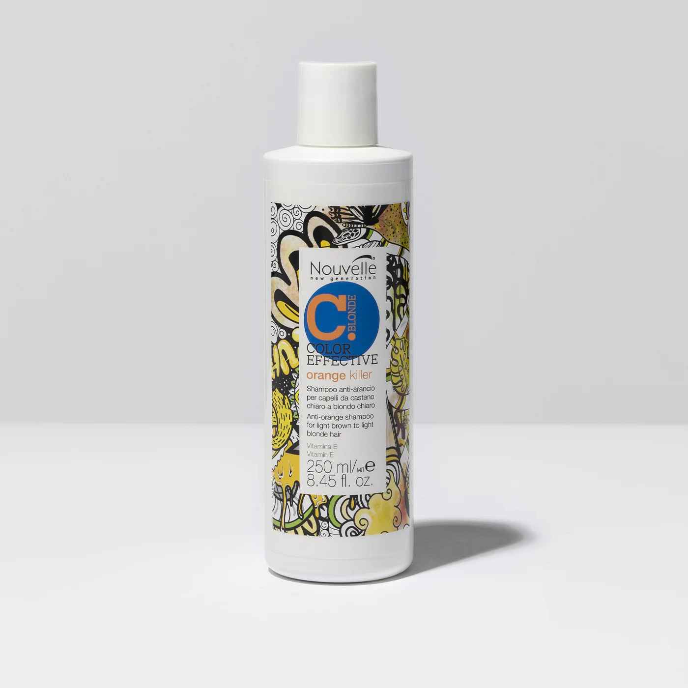Nouvelle Color Glow Orange Killer Shampoo 250ml - Rapple Products