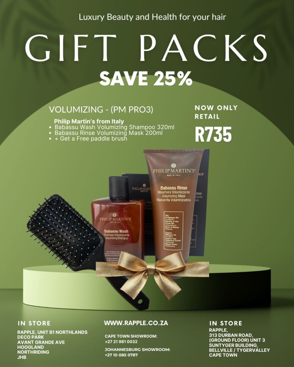 Philip Martin’s Volumizing Gift Pack – Rapple